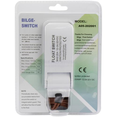 Float Switch Bilge Pump 12/24 Volt Relaxn