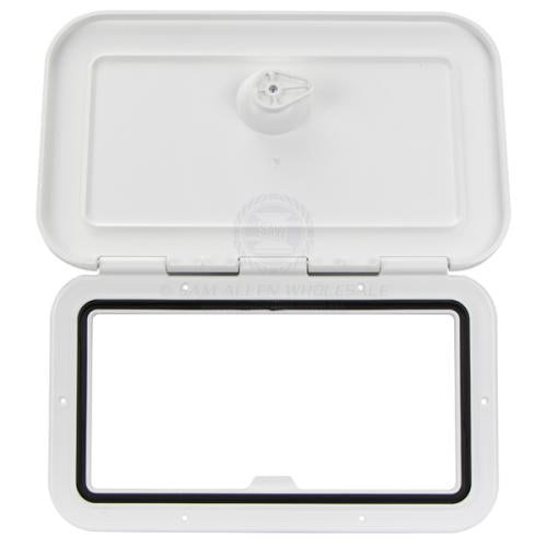 Access Hatch Caravan Boat Access Locker Hatch White 300x182 CANSB MADE