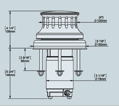 Maxwell Anchormax Pot Hauler foot switch+Circuit Breaker